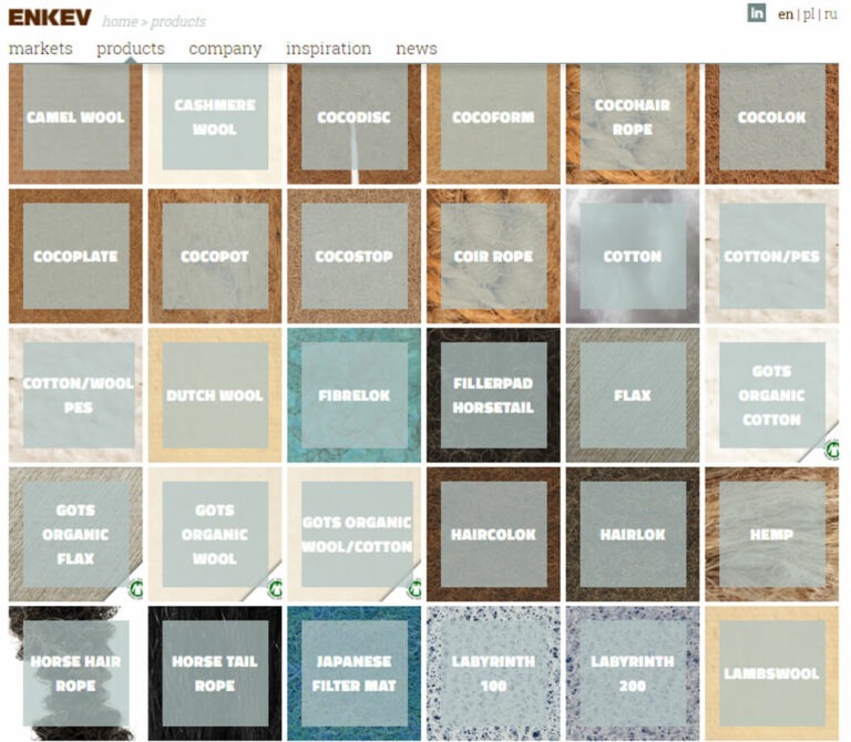 「馬毛床墊」原料商，荷蘭ENKEV全球天然纖維領導品牌 - 好眠知識家
